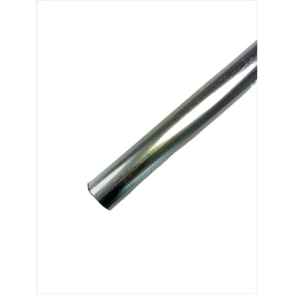 Everbilt 2-3/8 in. x 12 ft. 15-Gauge Galvanized Steel Fence Corner Post ...