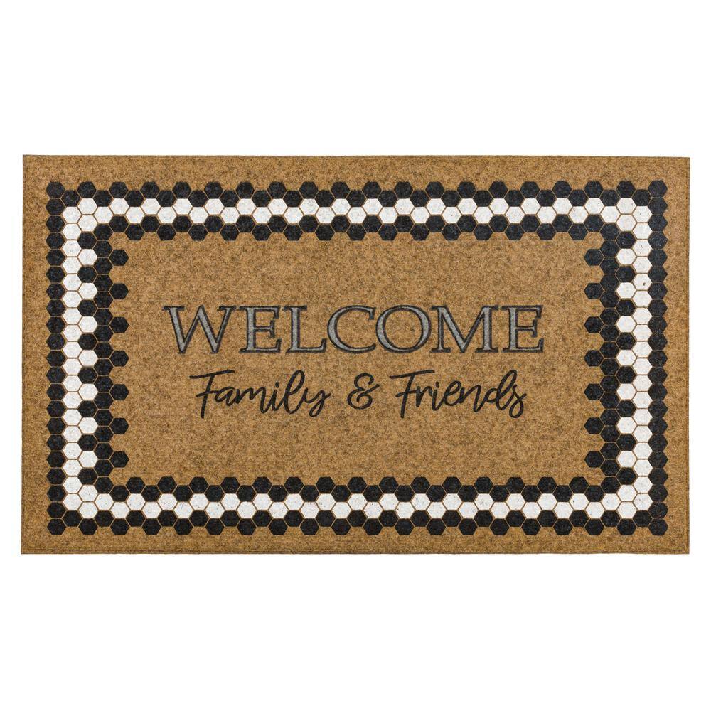 Mohawk Home Family Farmhouse Multi 18 in. x 30 in. Door Mat 947262 ...