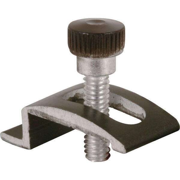 Prime-Line 1/4 in. Brown Storm Door Panel Clips with Thumbscrews T 8678 ...