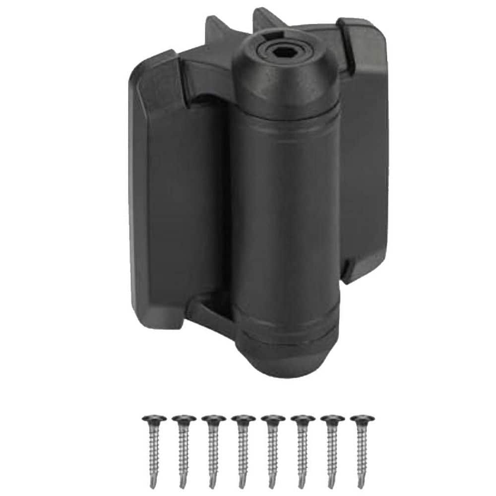 Heavy Duty Self Closing Gate Hinges with Safety Cap Adjustable Fence ...