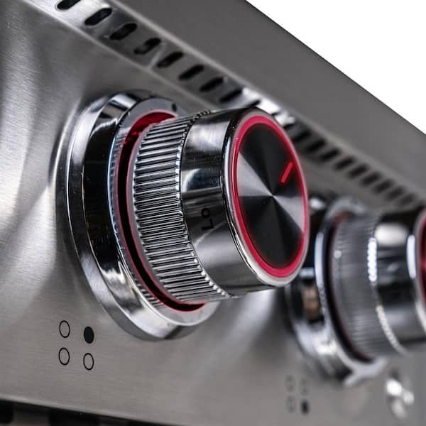 Magic Chef Pro-Style 30 in. 4-Element Slide-In Electric Range with ...