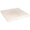 Oldcastle 23.3 in. x 23.3 in. x 1.8 in. White Concrete Step Stone ...