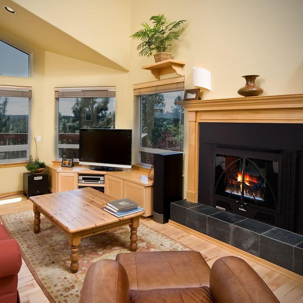 BUCK STOVE Buck Stove 34-Contemporary 33,000 btu's Zero-Clearance ...