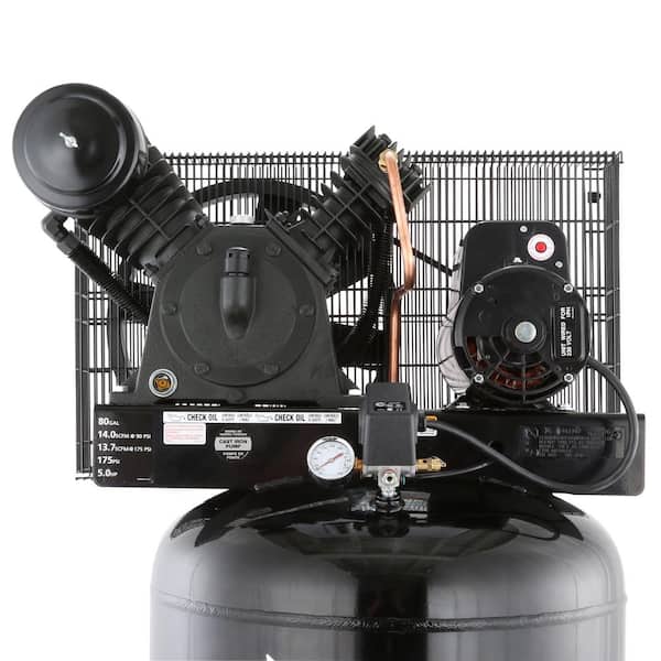Husky 80 Gal. 5 HP 2 Stage Air Compressor HS5181 The Home Depot