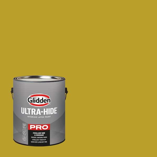 Glidden Ultra-Hide 1 gal. PPG1215-7 Pollination Semi-Gloss Interior ...