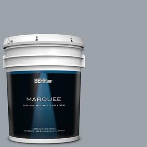 BEHR MARQUEE 1 gal. #MQ5-22 Rainmaster Satin Enamel Exterior Paint ...