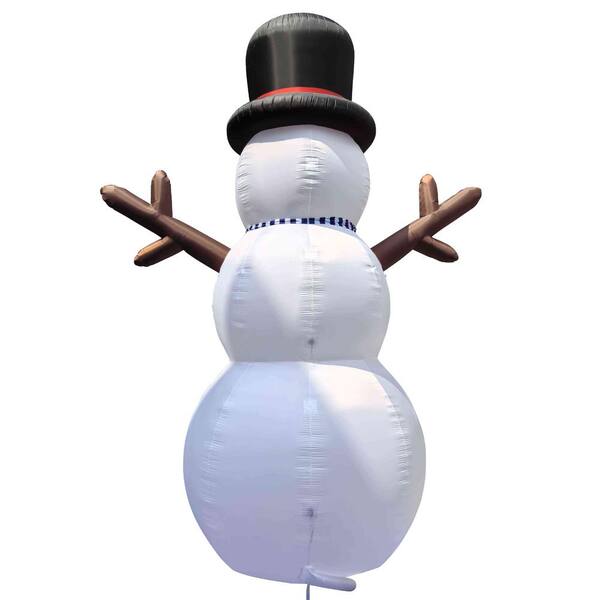 Northlight 20ft. Lighted Inflatable Snowman Outdoor Commercial ...