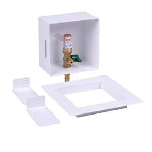 Oatey I2K 1/2 in Plastic Push Connect Ice Maker Outlet Box with Hammer ...