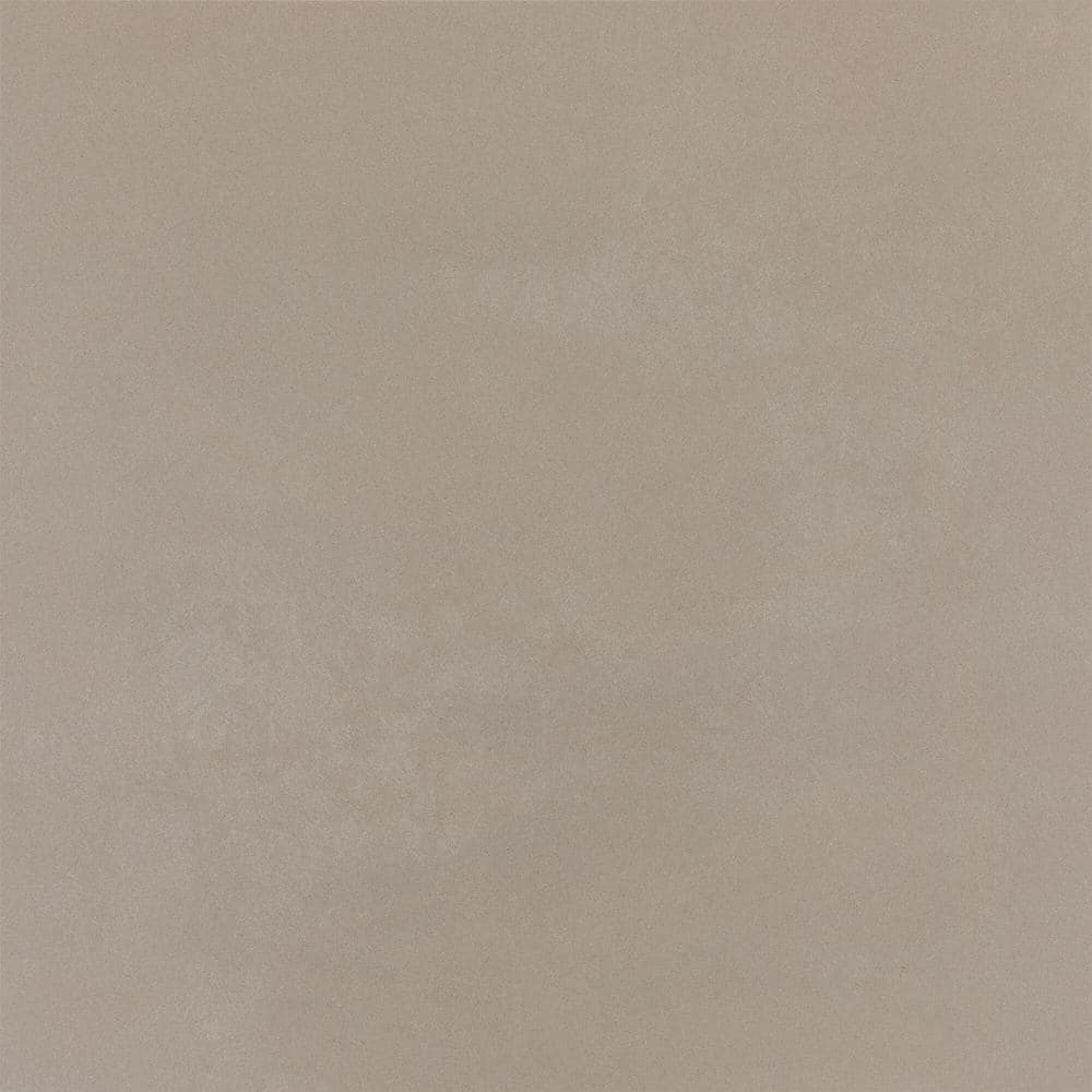 Daltile Cohesion Taupe 24 in. x 24 in. Color Body Porcelain Floor and ...
