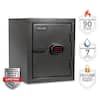 SANCTUARY Diamond 2.2 cu. ft. Fireproof/Waterproof Home and Office Safe ...