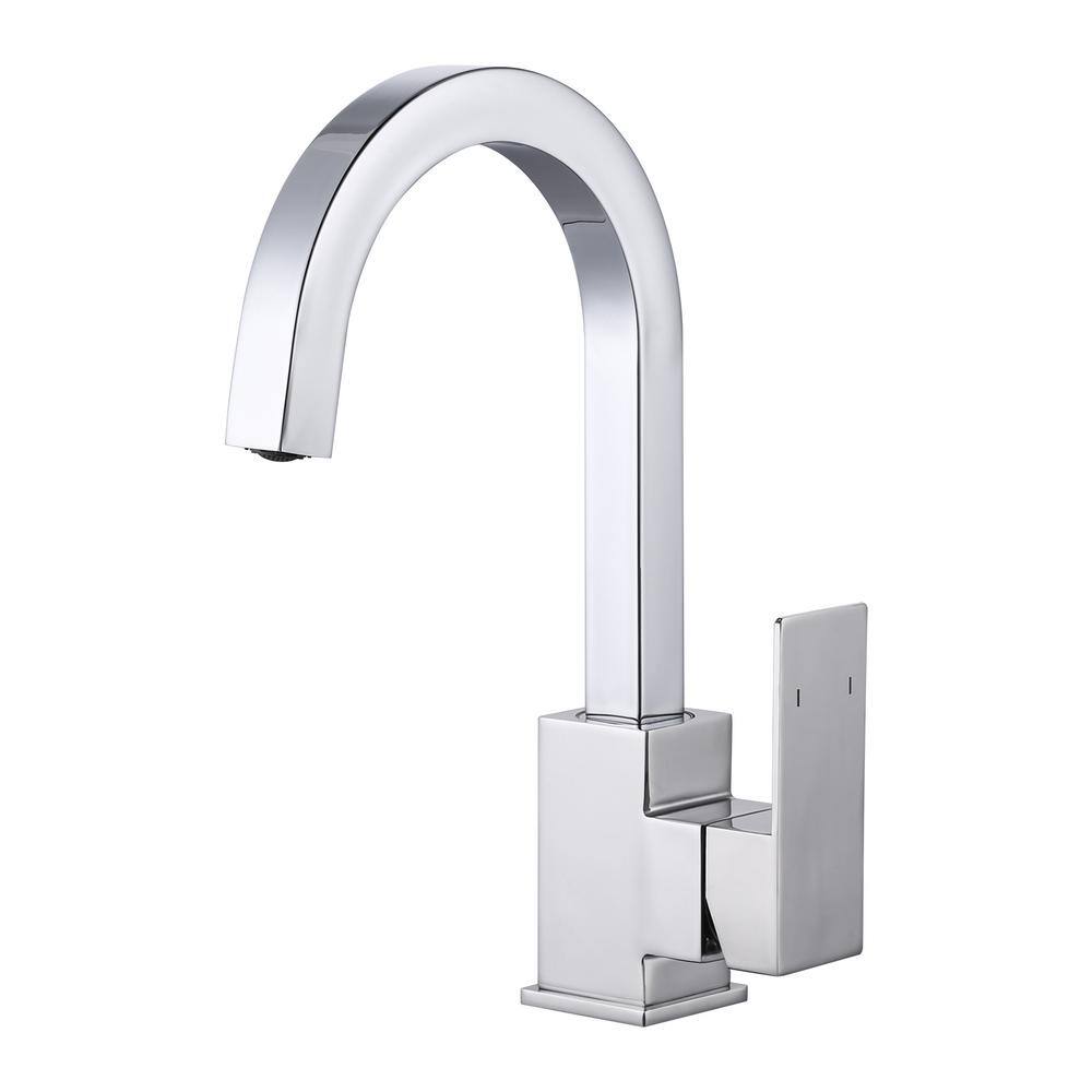 ARCORA Single Handle Stainless Steel Bar Faucet Deckplate Not Included ...