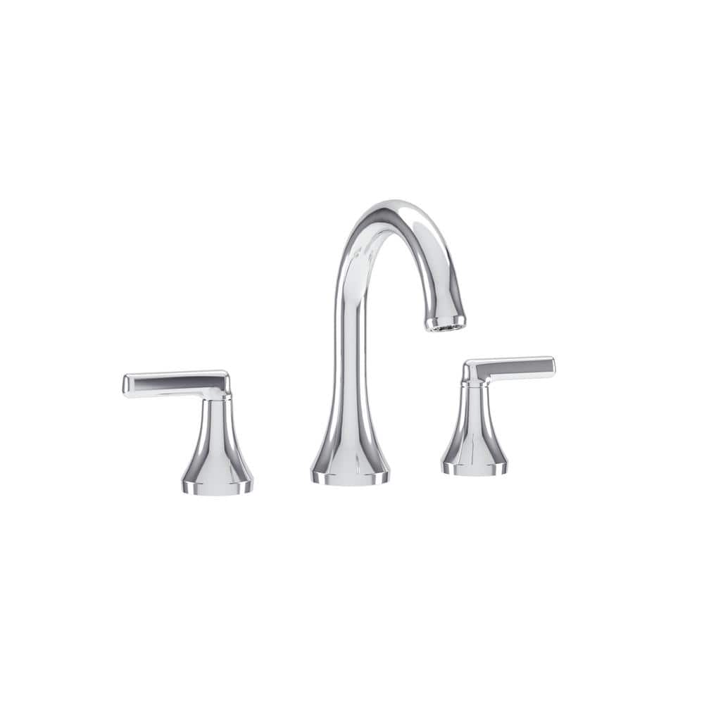 Symmons Birch Widespread 2-Handle Bathroom Faucet with Push Pop Drain ...