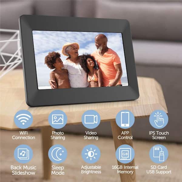 Wireless Digital Picture Frame Meural WiFi Photo Frame Digital Photo