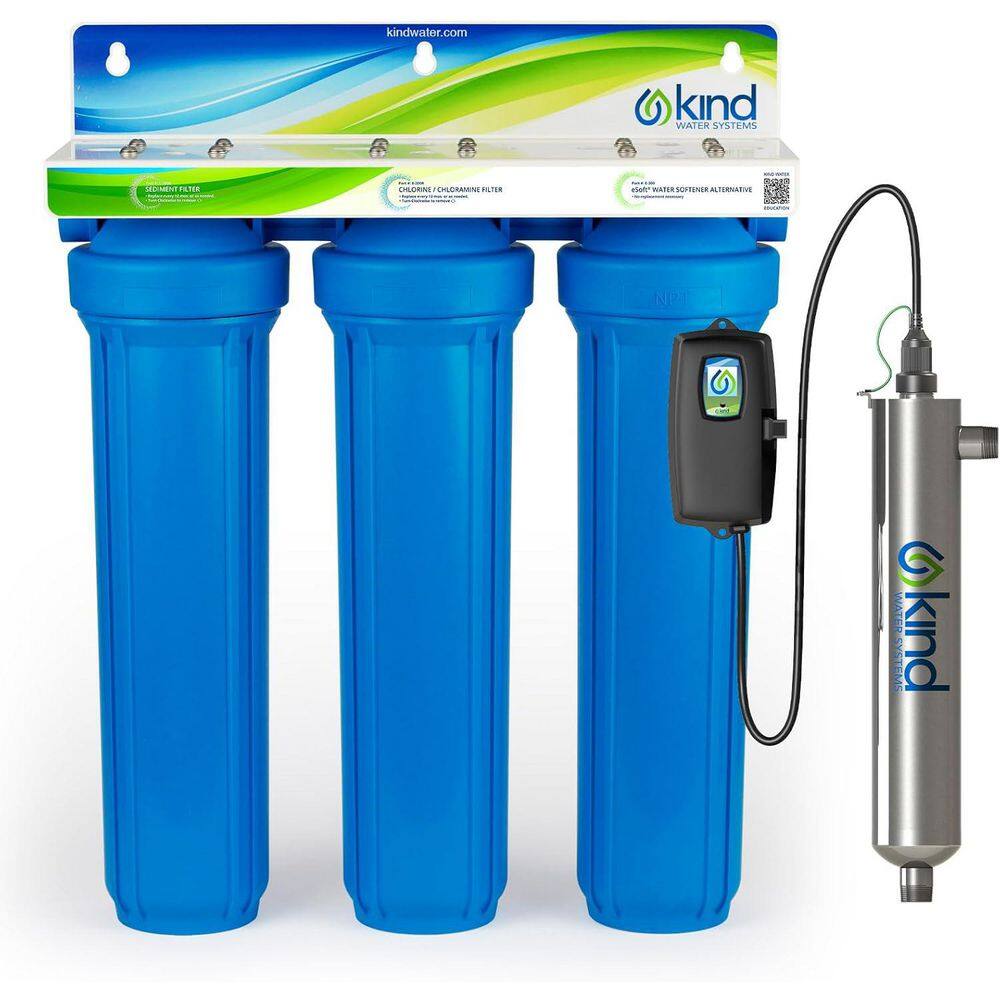 KIND Kind Water Systems Whole House Salt-Free Water Softener and Filter ...