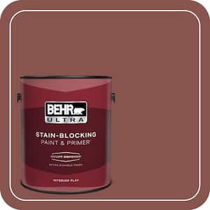 BEHR ULTRA 1 gal. #160F-6 Boston Brick Extra Durable Satin Enamel ...