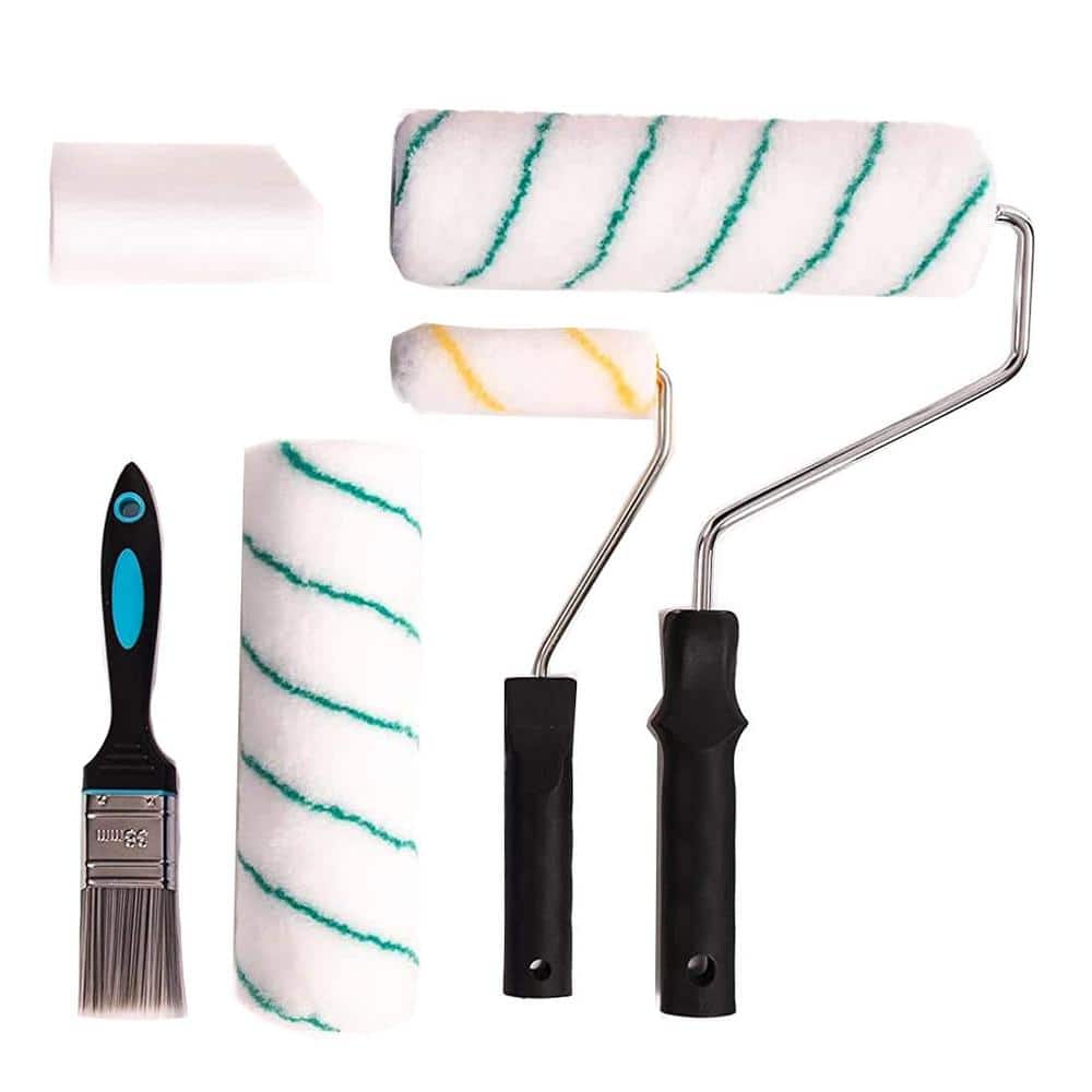 Dracelo 8-Piece Paint Roller Kit B082MWJYZK - The Home Depot