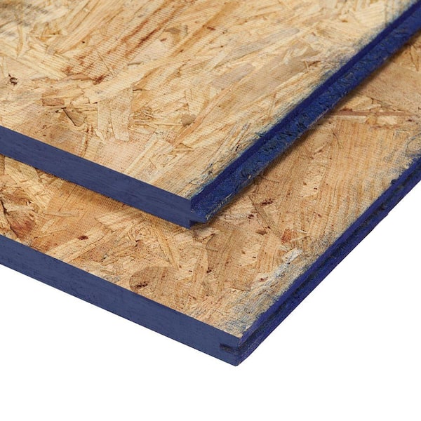 Blue Ribbon T&G Oriented Strand Board (Common: 23/32 in. x 4 ft. x 8 ft ...