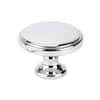 TOPEX Italian Designs Collection 1.37 in. Bright Chrome Cabinet Knob ...