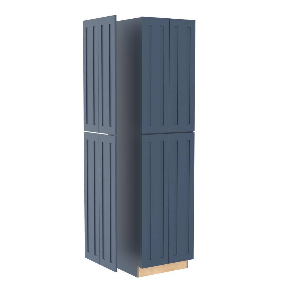 Home Decorators Collection Grayson Mythic Blue Painted Plywood Shaker ...