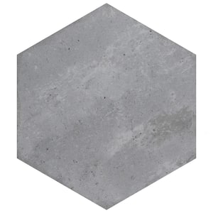 Merola Tile Marmaris Hex Sunset 8-5/8 in. x 9-7/8 in. Porcelain Floor ...
