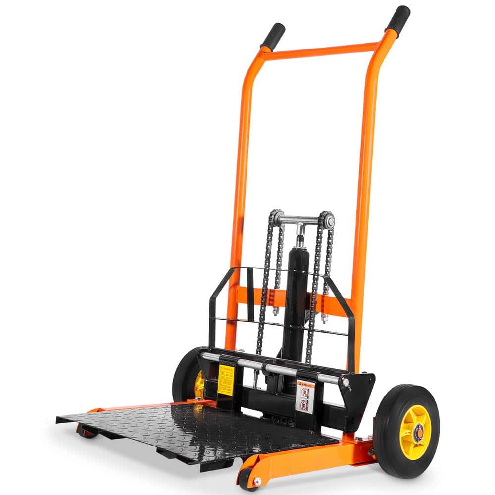 Stark 440 lb. 35.8 in. Max Lift Hydraulic Jack Pallet Stacker Forklift ...
