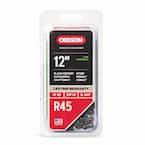 Oregon R45 Chainsaw Chain for 12 in. Bar, Fits Echo, Makita, Craftsman ...