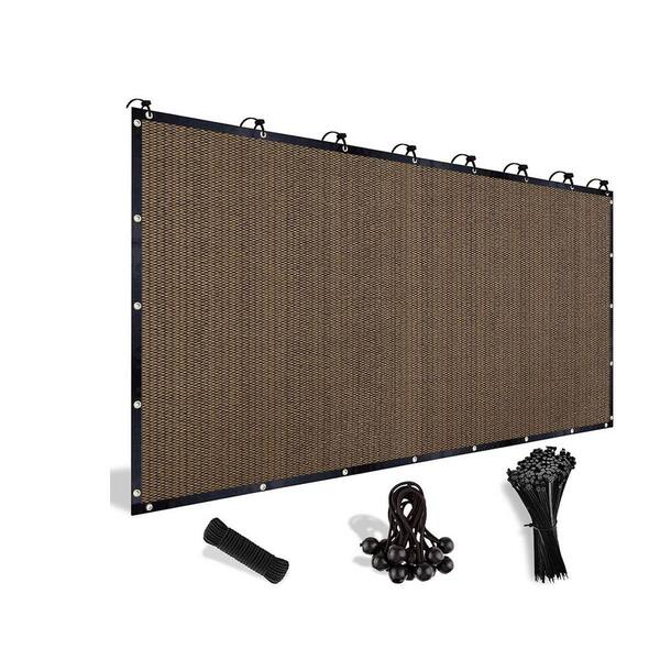 ECOOPTS 10 ft. x 12 ft. Outdoor Shade Cover Canopy Sun Shade Cover with ...
