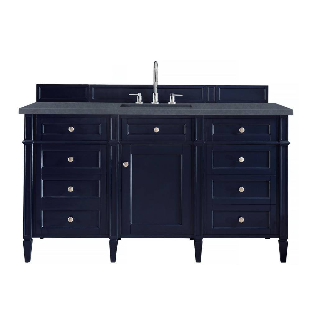 James Martin Vanities Brittany 60 in. W x 23.5 in.D x 34 in. H Single ...