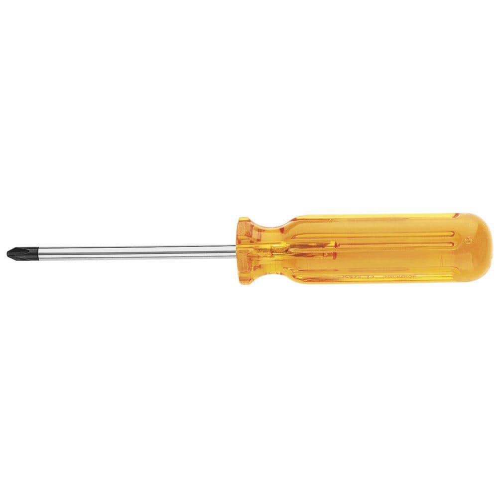 Klein Tools #2 Profilated Phillips Head Screwdriver with 4 in. Round ...