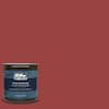 BEHR ULTRA 1 qt. #MQ1-10 Red My Mind Satin Enamel Exterior Paint ...