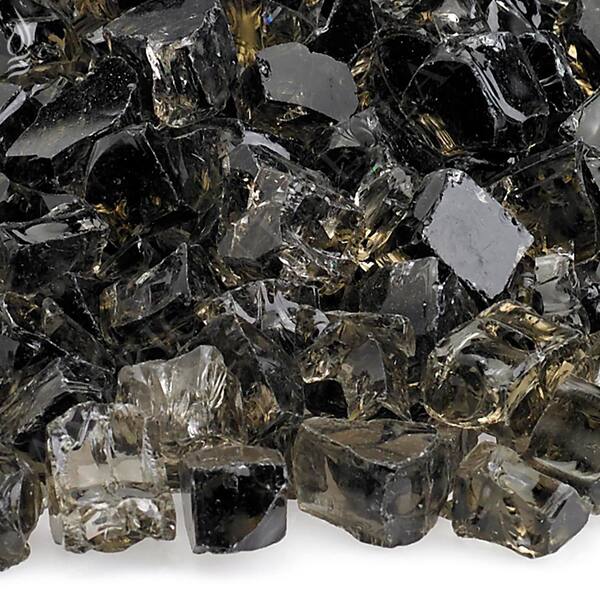 American Fire Glass 1/2 in. Bronze Fire Glass 10 lbs. Bag AFF-BRZ12-10
