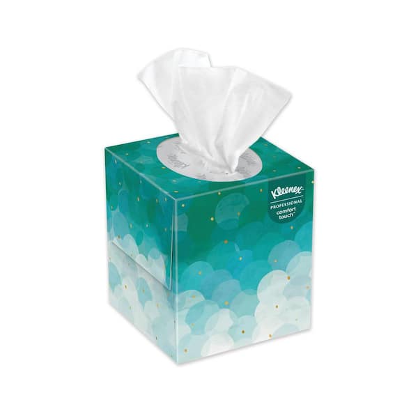 Kleenex Boutique 2-Ply White Facial Tissue, Pop-Up Box, (95 Sheets Per ...