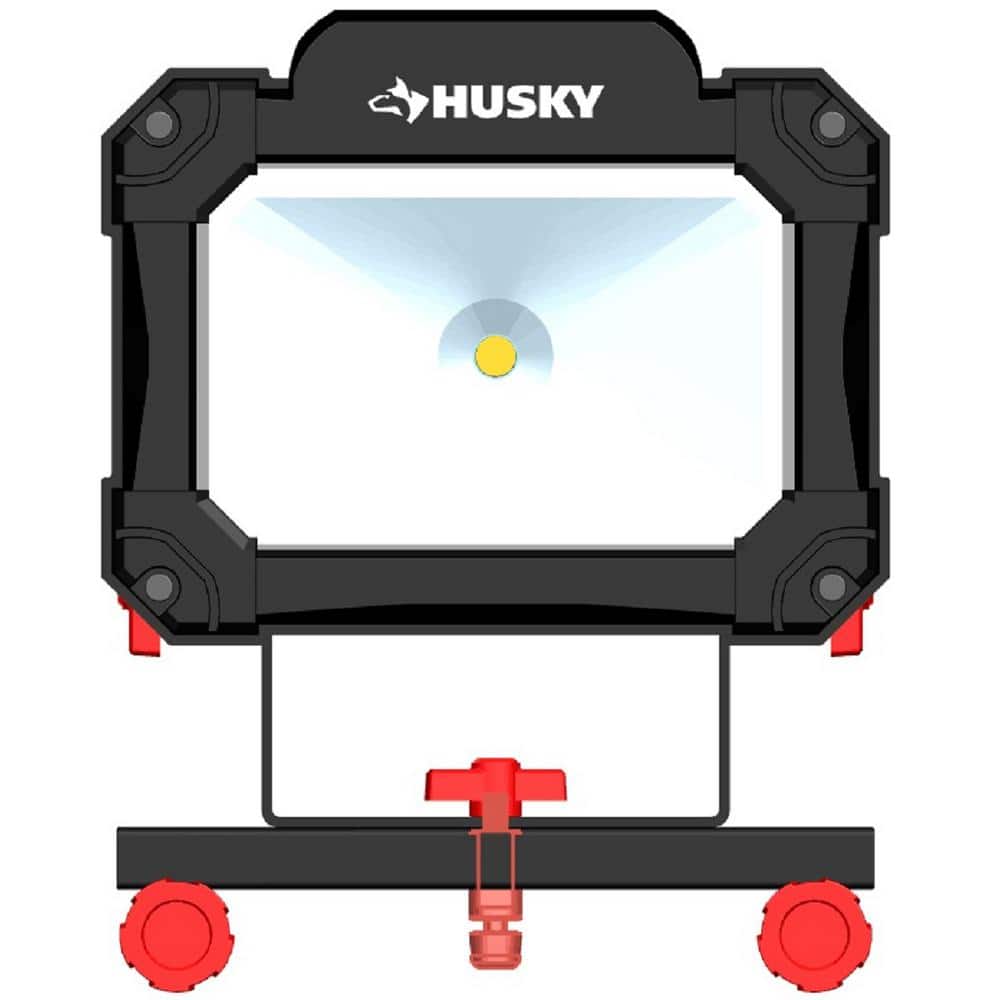 Husky 2000lm LED Portable Work Light HD2000P - The Home Depot
