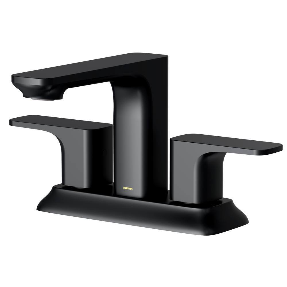 Karran Venda Centerset 2-Handle 2-Hole Bathroom Faucet with Matching ...