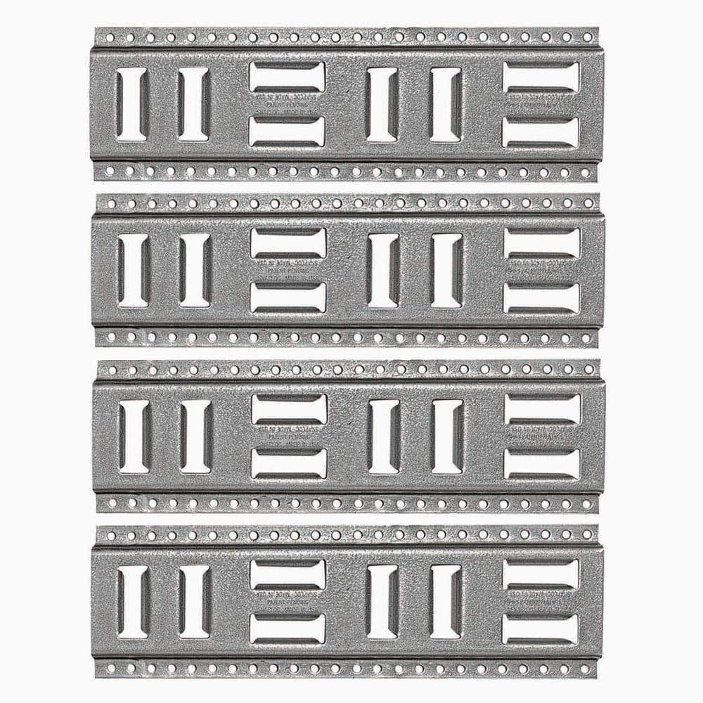 SNAP-LOC 16 in. Fast-Track E-Track USA Galvanized Steel Horizontal ...