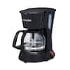 Proctor Silex 4-Cup Black Coffee Maker with Keep Warm Setting 48138PS ...