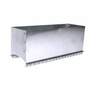 Master Flow 10 in. x 6 in. Ductboard Insulated Register Box - R6 ...