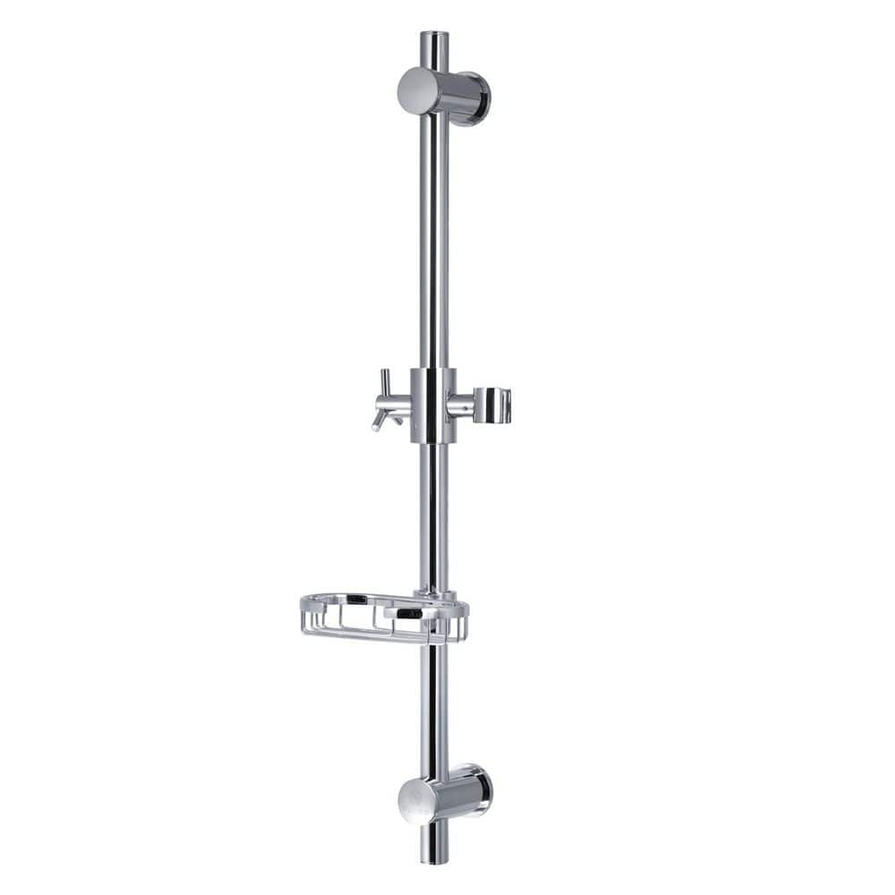 Reviews for PULSE Showerspas 28 in. Adjustable Slide Bar Shower Panel ...