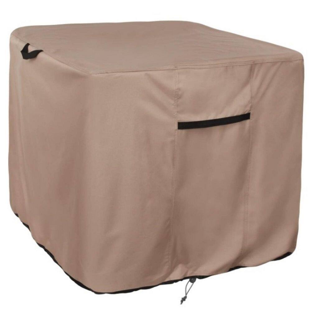 The Waterproof Square Air Conditioner Covers, 24 in. W x 24 in. D x 22 ...