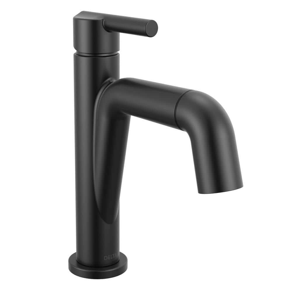 Delta Nicoli Pull-Down Spout Single Handle Single Hole Bathroom Faucet ...