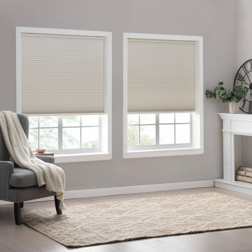 Reviews for Eclipse Ivory Cordless Blackout Polyester Cellular Shades ...