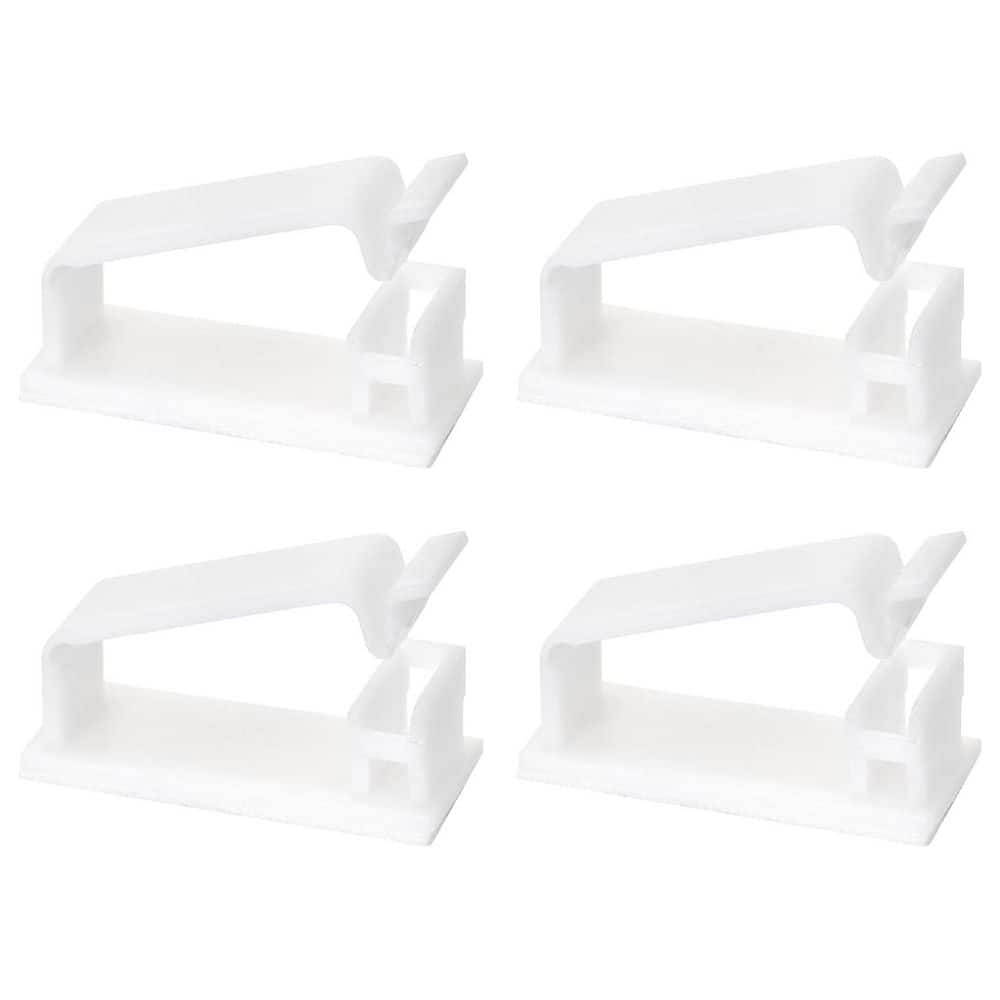 Yichuhaoxi Self Adhesive Cable Management Clips 1.52 x 0.59 x 0.57 in. Cord Holders Wire ...