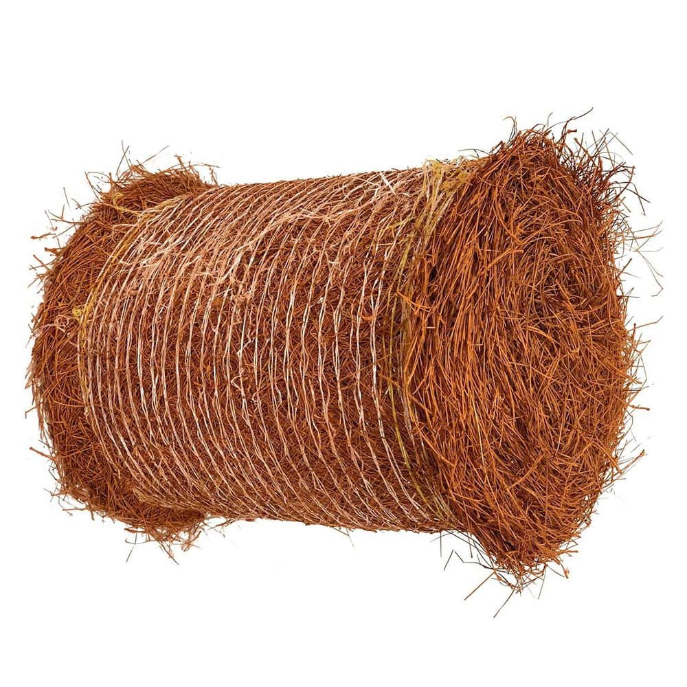 ATENGNES Brown Longleaf Pine Straw Roll for Landscaping Covers Up to ...