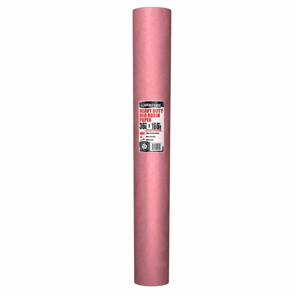 Pratt Retail Specialties 3 ft. x 166 ft. Heavyweight Red Builder's ...