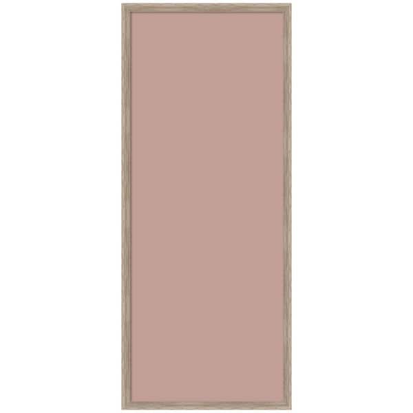Kate and Laurel Hardwood 41 in. x 17 in. White Wood Framed Memo Board ...