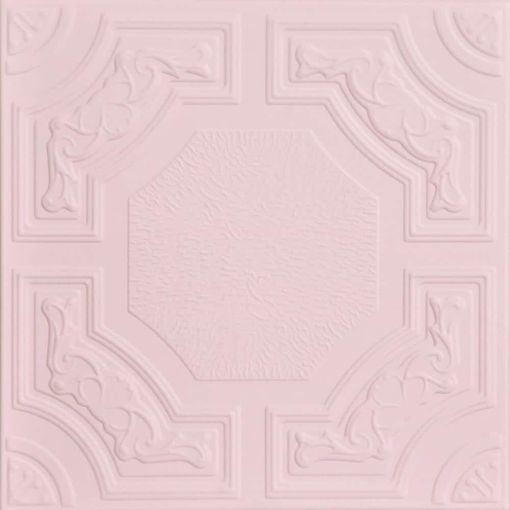 Reviews for A La Maison Ceilings Evergreen Powder Blush 1.6 ft. x 1.6 ...