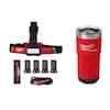 Milwaukee 600 Lumens LED REDLITHIUM USB Low-Profile Hard Hat Headlamp ...