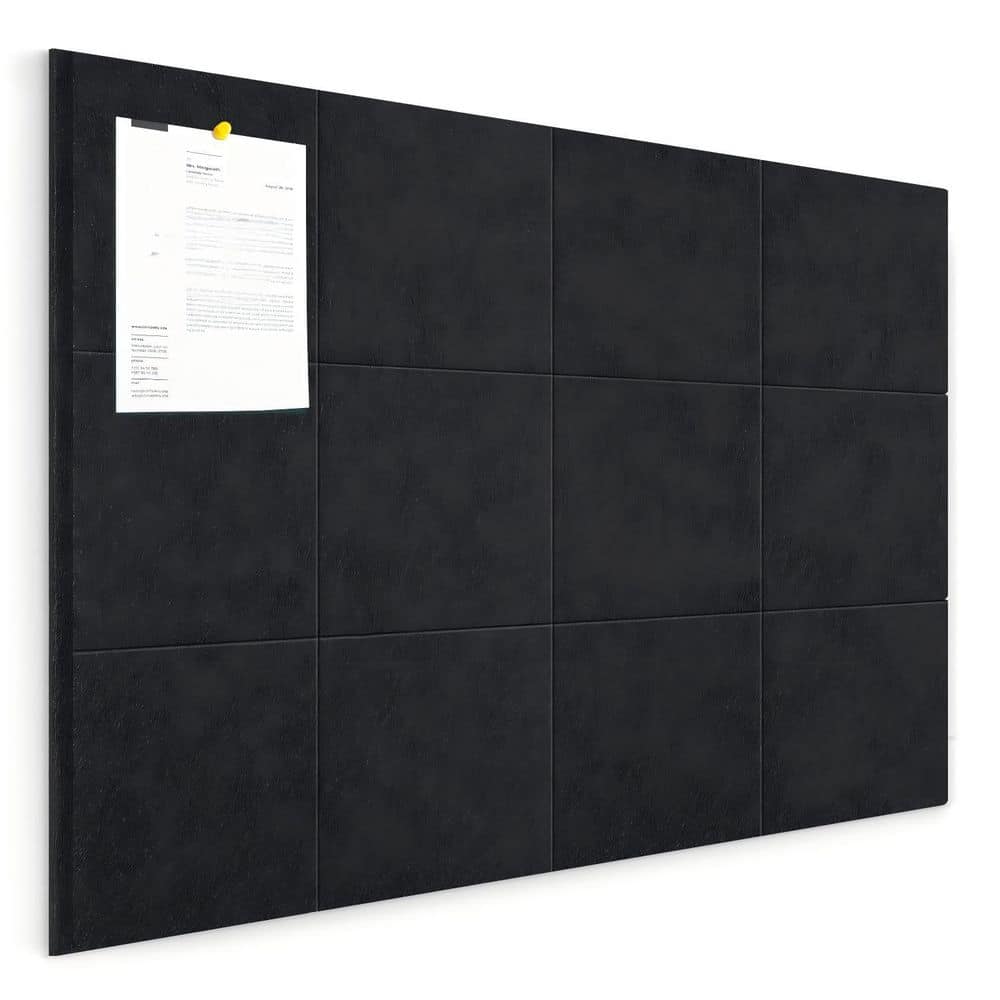 Angel Sar 48 in. x 36 in. Felt Wall Tiles with Safe Removable Adhesive ...