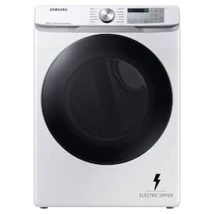 Samsung 7.5 cu. ft. Vented Stackable Electric Dryer in White with ...