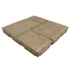 Oldcastle 15.75 in. x 15.75 in. x 2 in. 4 Cobble Victorian Concrete ...